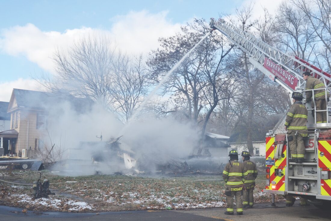 House collapses due to structure fire Saturday | News, Sports, Jobs ...